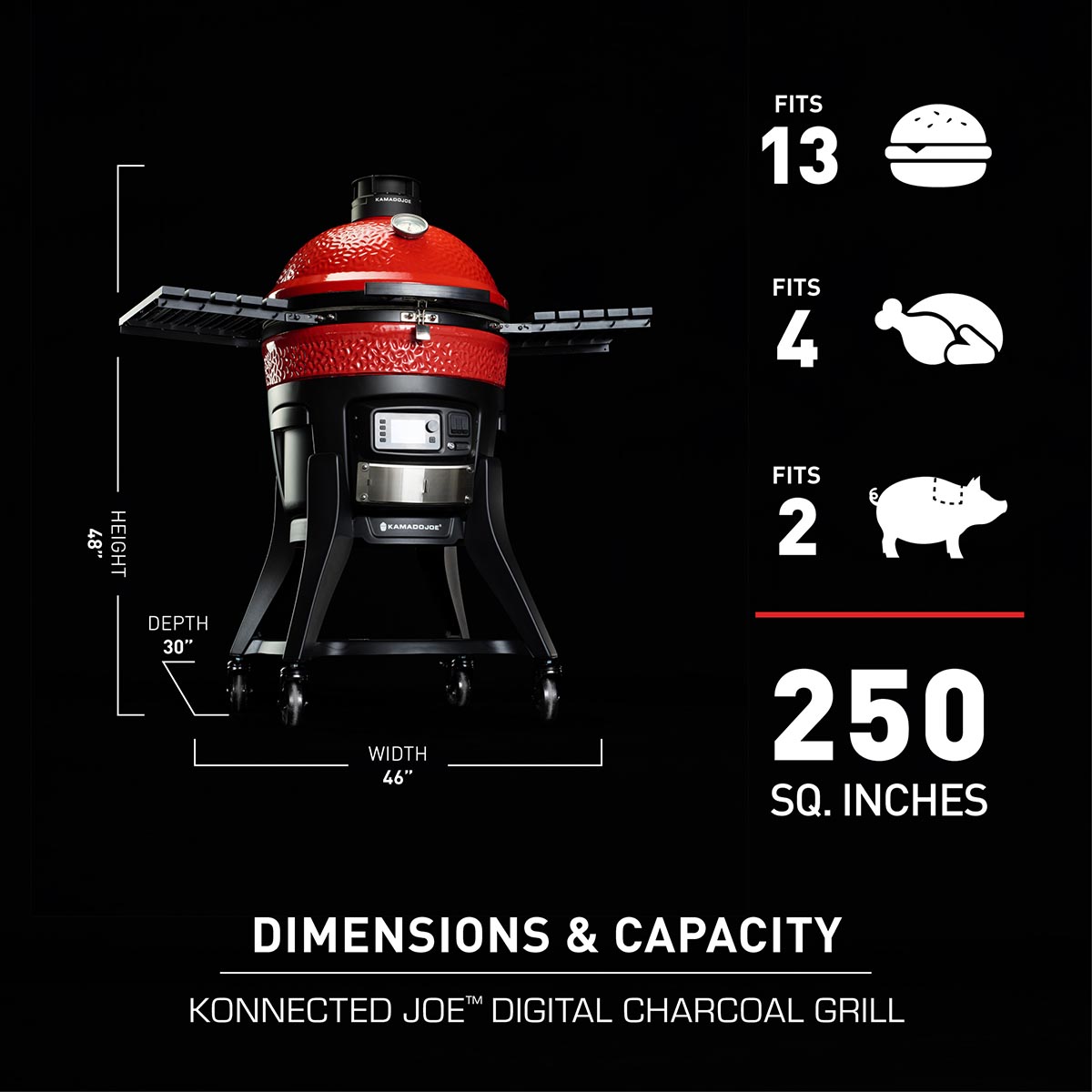 Kamado Joe Ceramic Grill Range